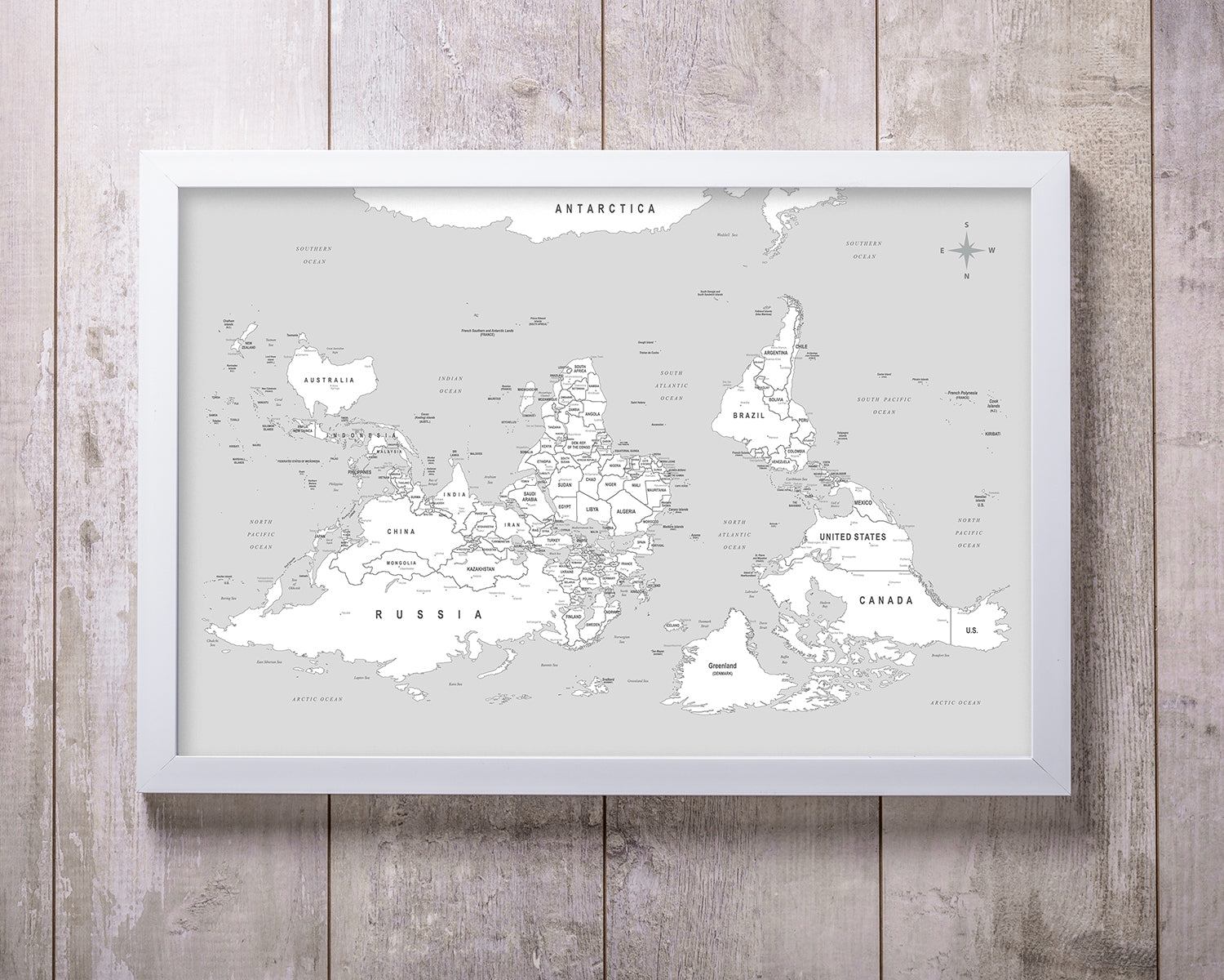 Unique World Map – Massive Wanderlust